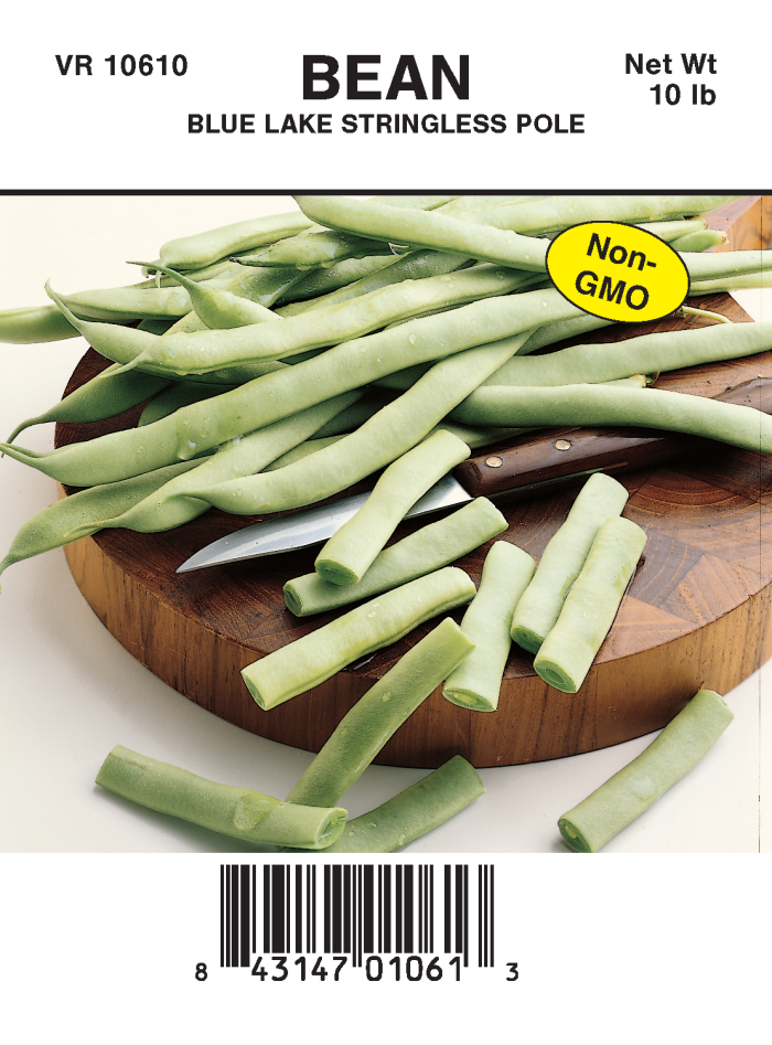 1/2# Pole Bean-Blue Lake Stringless